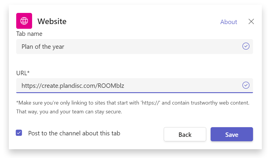 Integrera din Plandisc med Microsoft Teams – Plandisc